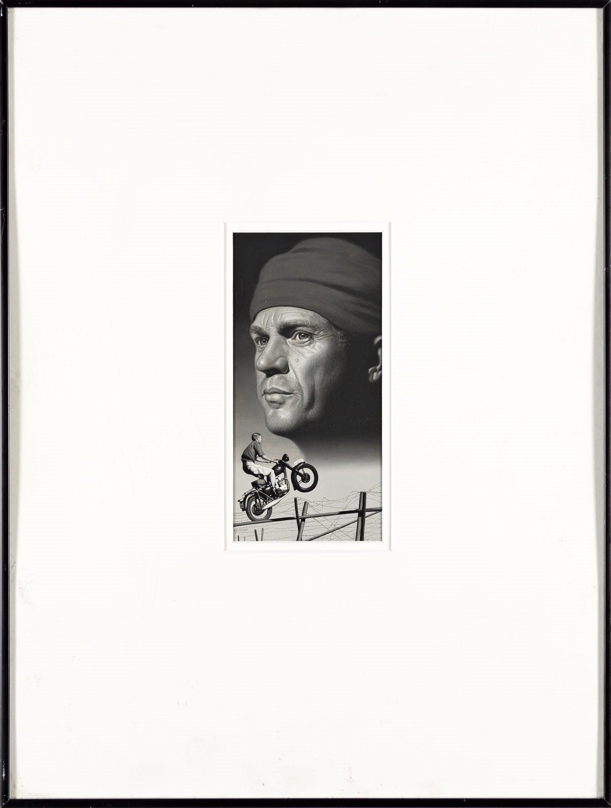 Marvin Mattelson | Steve McQueen. (1991) | MutualArt