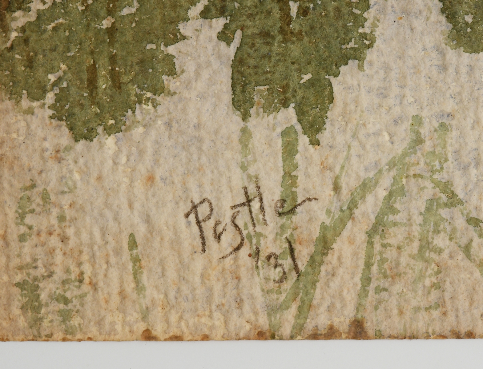 Katherine Joy Postle | Grand Bayou on Route to Gulf Beach (1931 ...