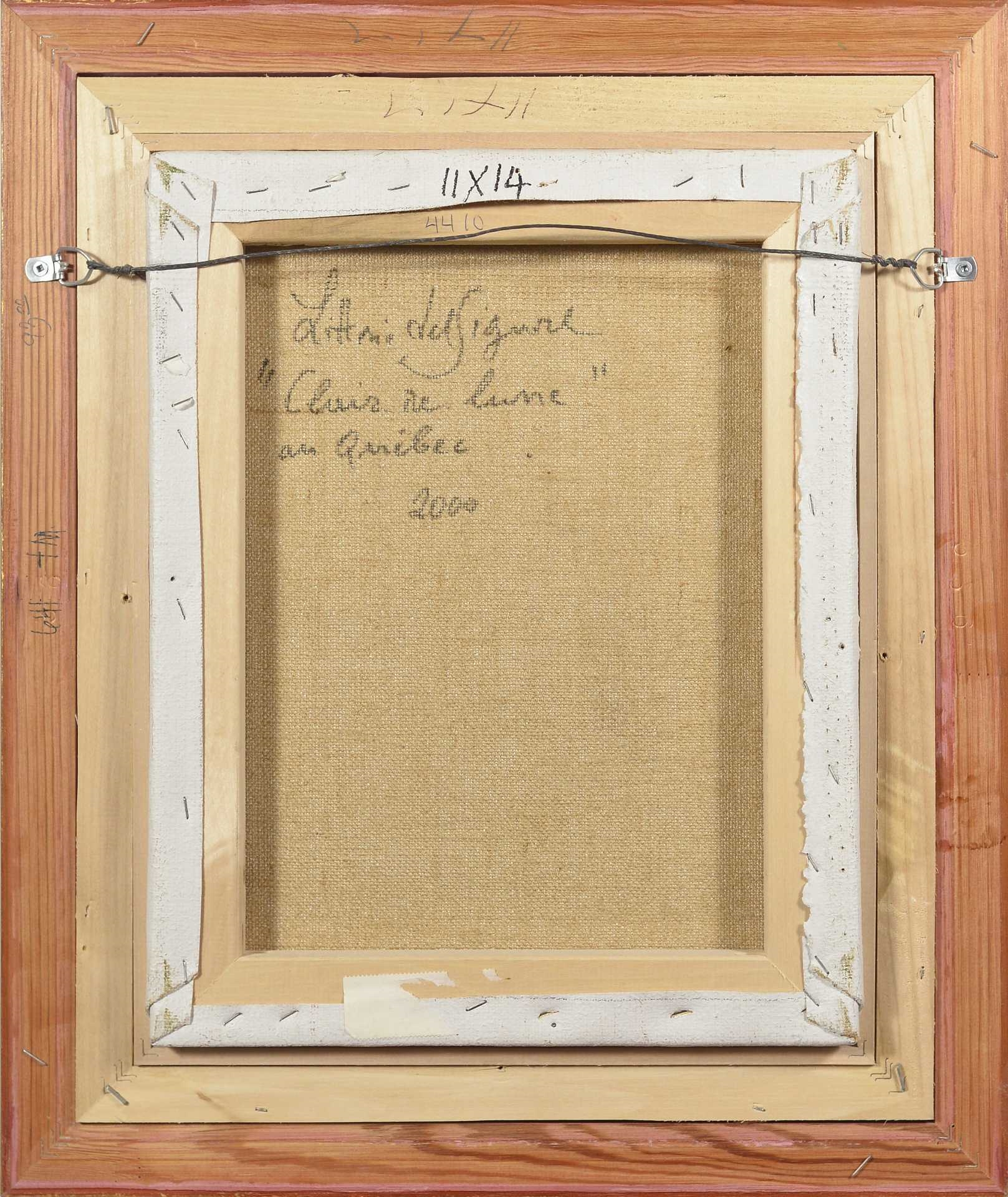 Littorio del Signore | Clair de lune au Québec (2000) | MutualArt