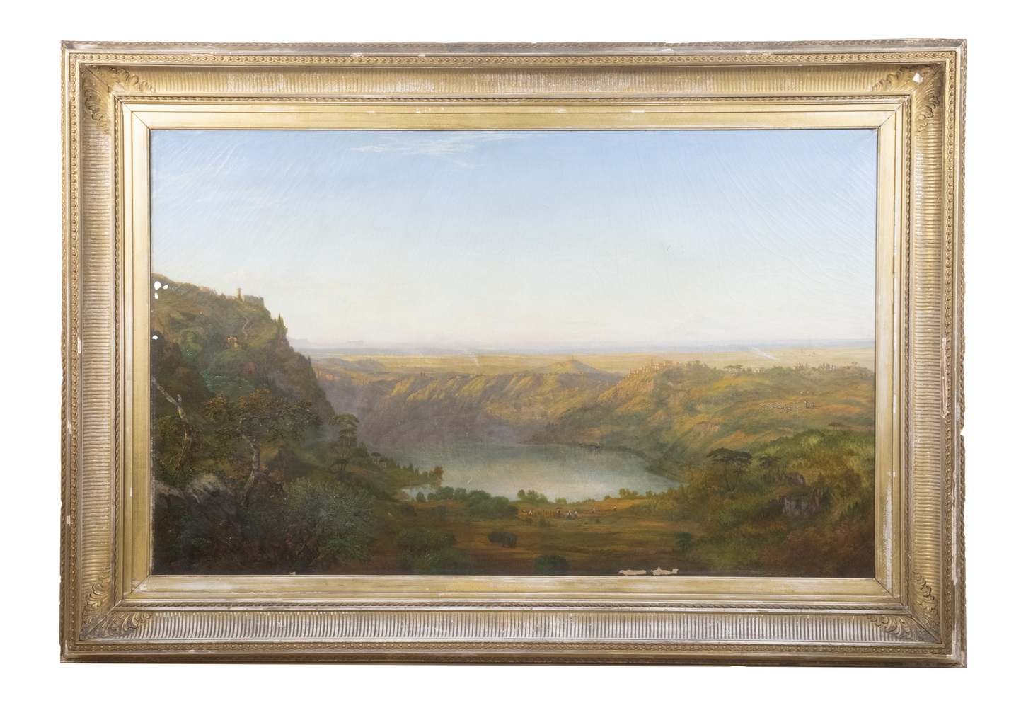 Joseph Ropes | Monumental View of a Medieval Italian Hilltop Town with ...