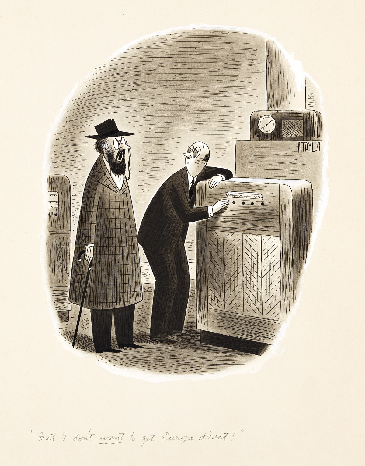 Richard Denison Taylor | Group of three cartoons. | MutualArt