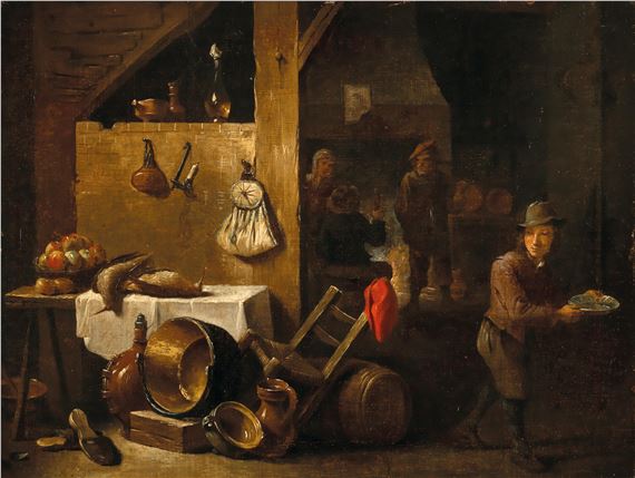 David Teniers the Younger | AN ARTIST IN HIS STUDIO SURROUNDED BY HIS ...