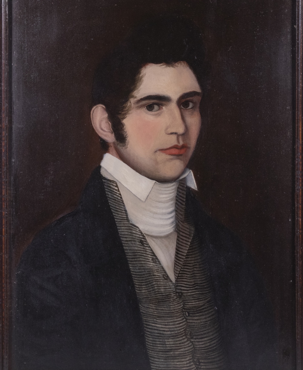 Thomas Ware | Portrait of a Young Man with sideburns | MutualArt