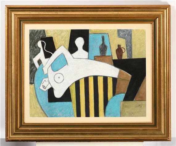 Michael Haswell | Reclining Nude | MutualArt