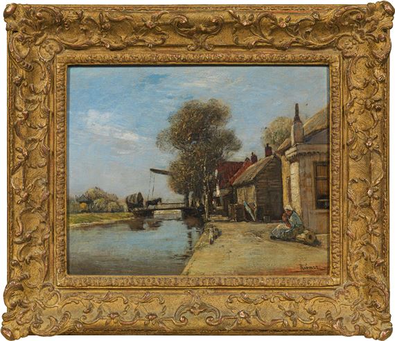 Rudolf Ribarz | Motif from Holland | MutualArt