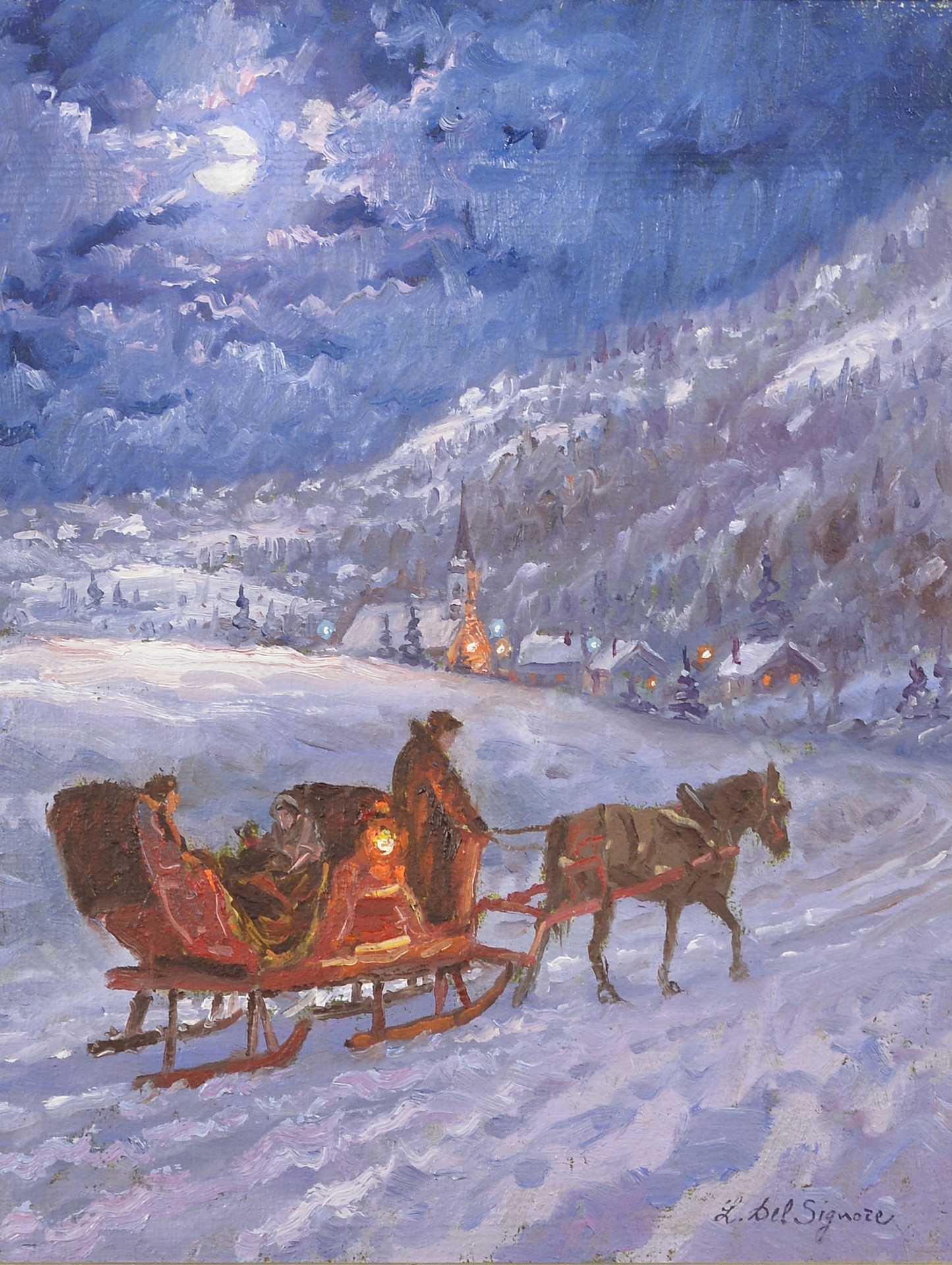 Littorio del Signore | Clair de lune au Québec (2000) | MutualArt