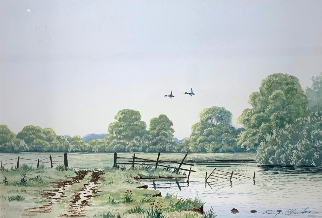 S.F. Clarke | 'Weavers Way - Dilham' | MutualArt