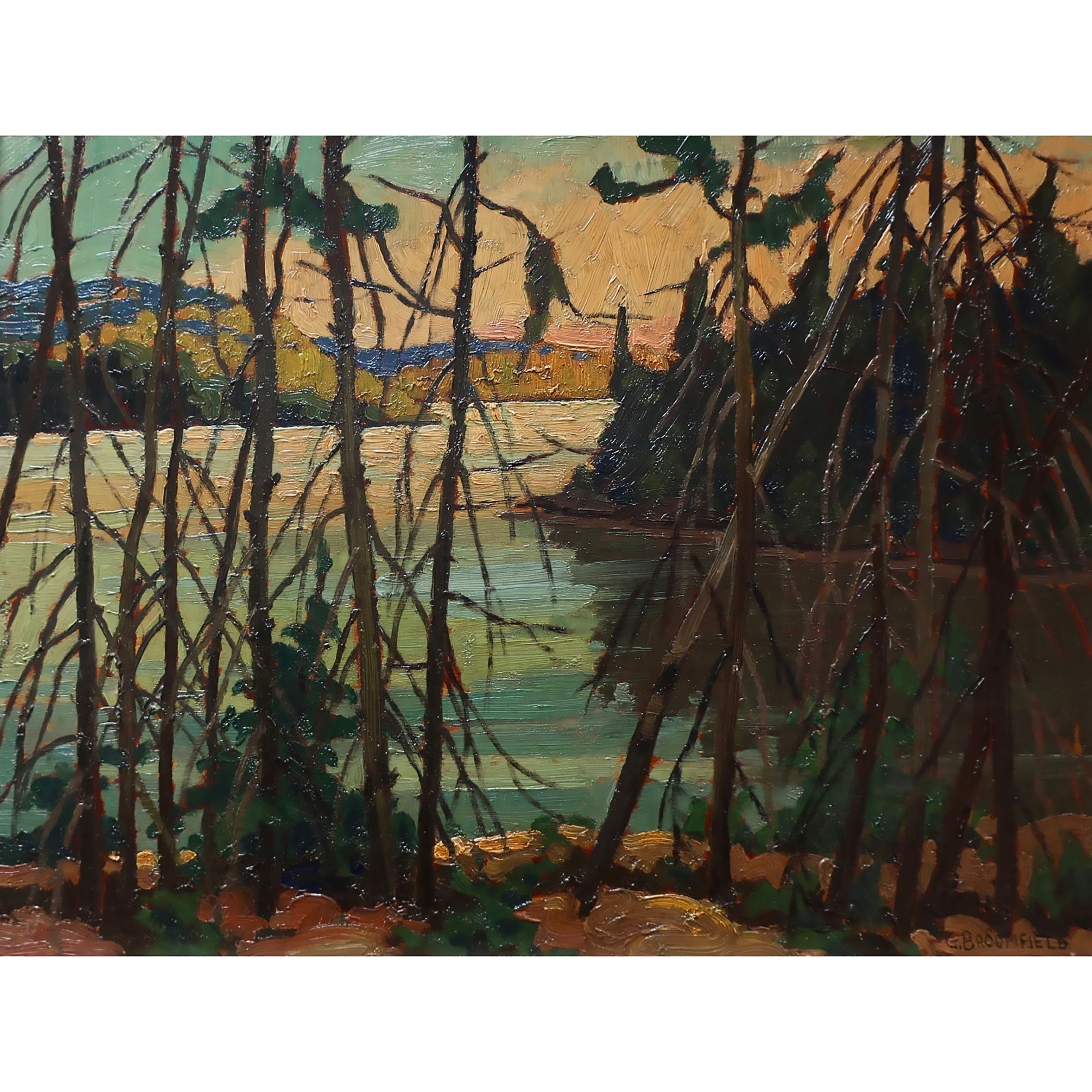 Adolphus George Broomfield | CLAM LAKE (1935) | MutualArt