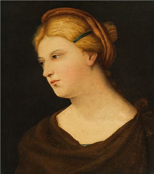 Jacopo Palma il Giovane | Portrait of a young lady | MutualArt