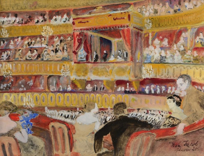 Max Jacob | At the theater (20) | MutualArt