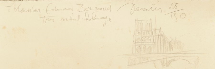 Albert Decaris | Notre-Dame et l'Île de la Cité. | MutualArt