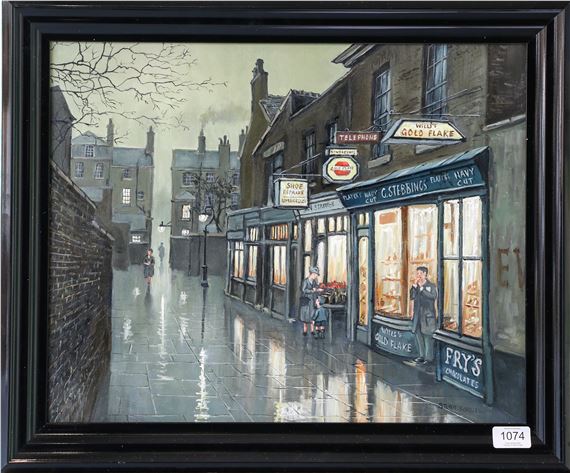 Steven Scholes | Church Walk Kensington High Street, 1958 | MutualArt