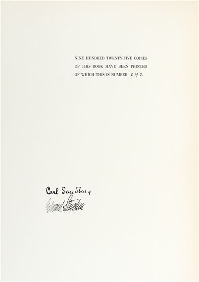Carl Sandburg | Steichen The Photographer (1929) | MutualArt
