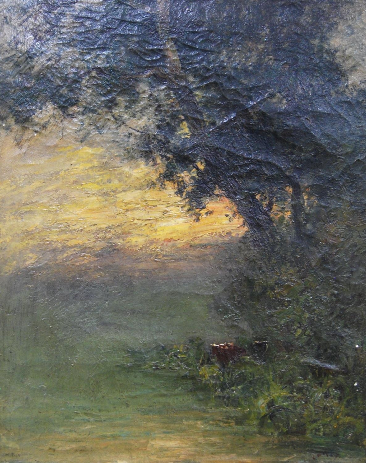 Jean Baptiste Camille Corot | Landscape with trees | MutualArt