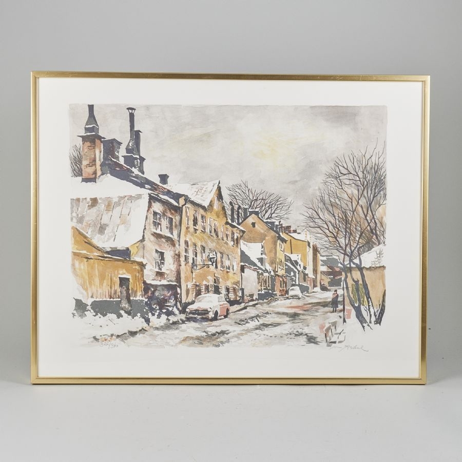 Adrian van Arkel | Fjällgatan in Stockholm | MutualArt
