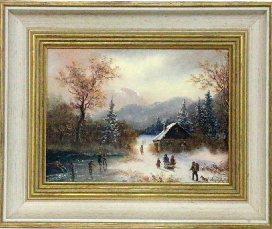 Werner Zapf | ZAPF, WERNER Furth 1923 - 2004 Wertingen Ice landscape in ...