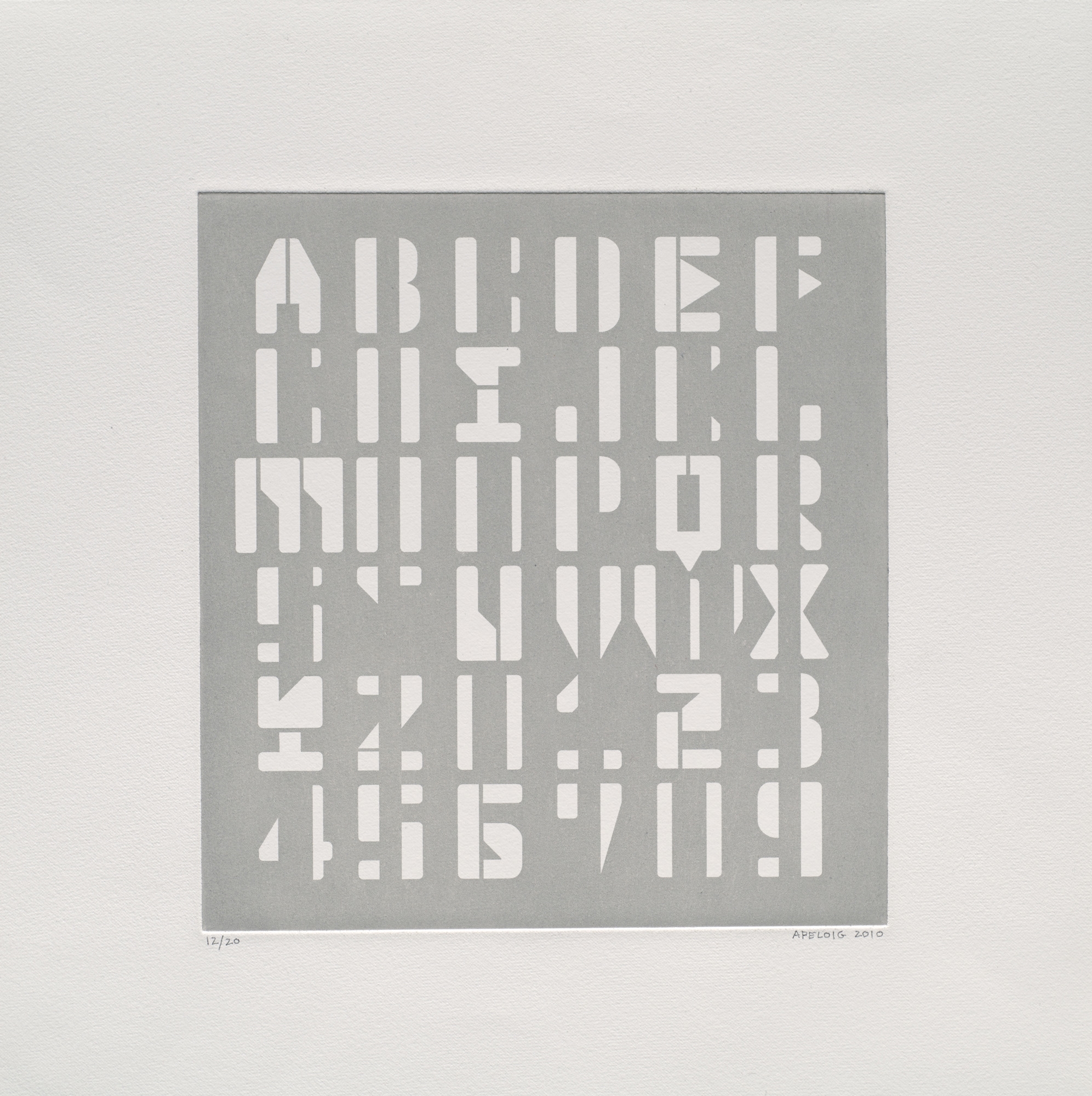 Philippe Apeloig | Untitled (1973 - 2010) | MutualArt