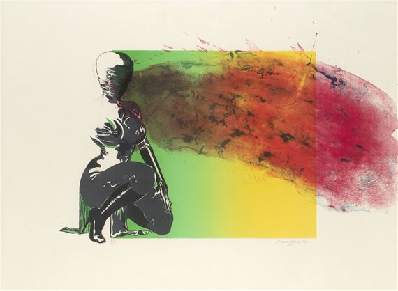 Allen Jones | Kneeling woman (1970) | MutualArt