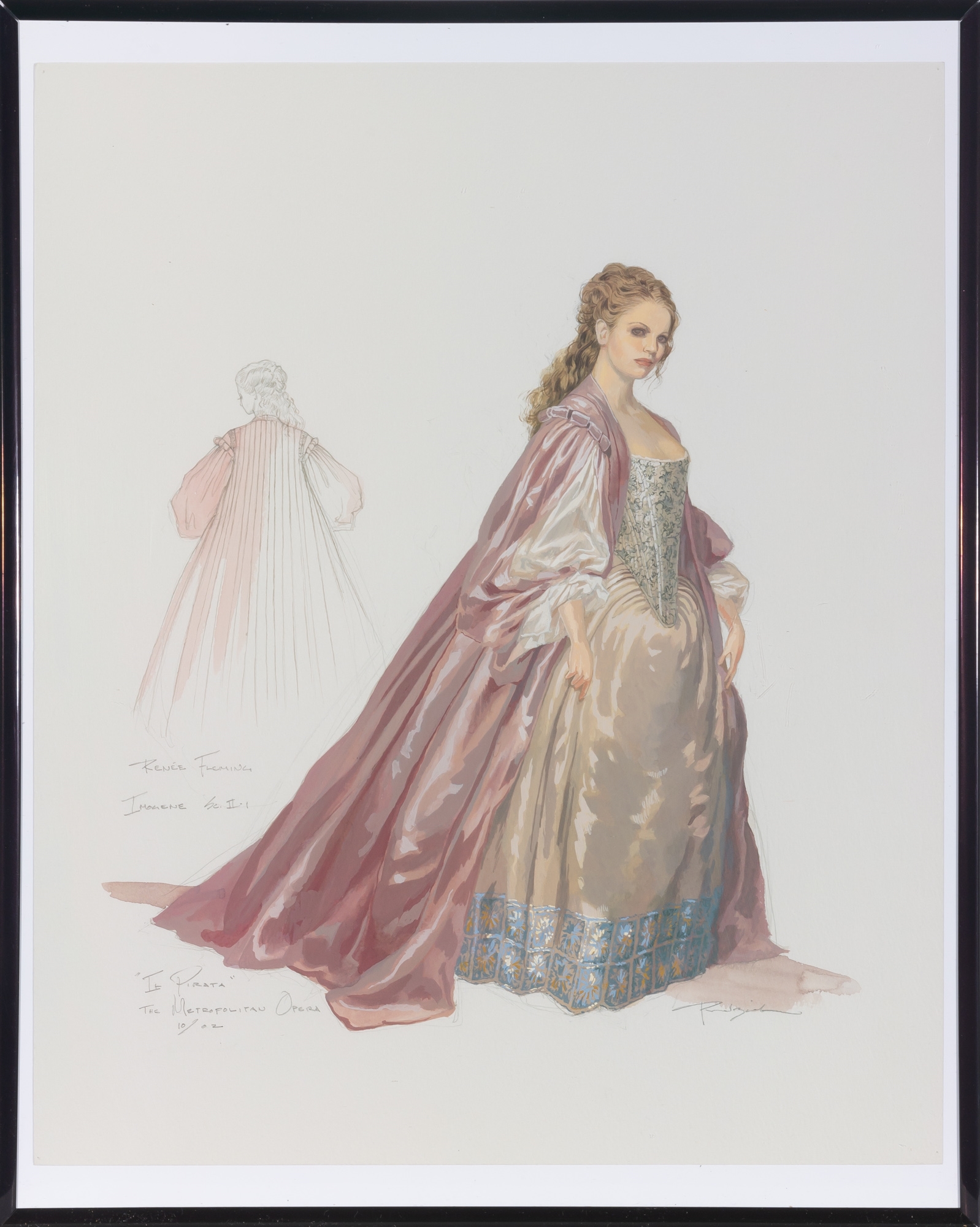Robert Perdziola | Costume Design for Renée Fleming as Imogene in Il ...