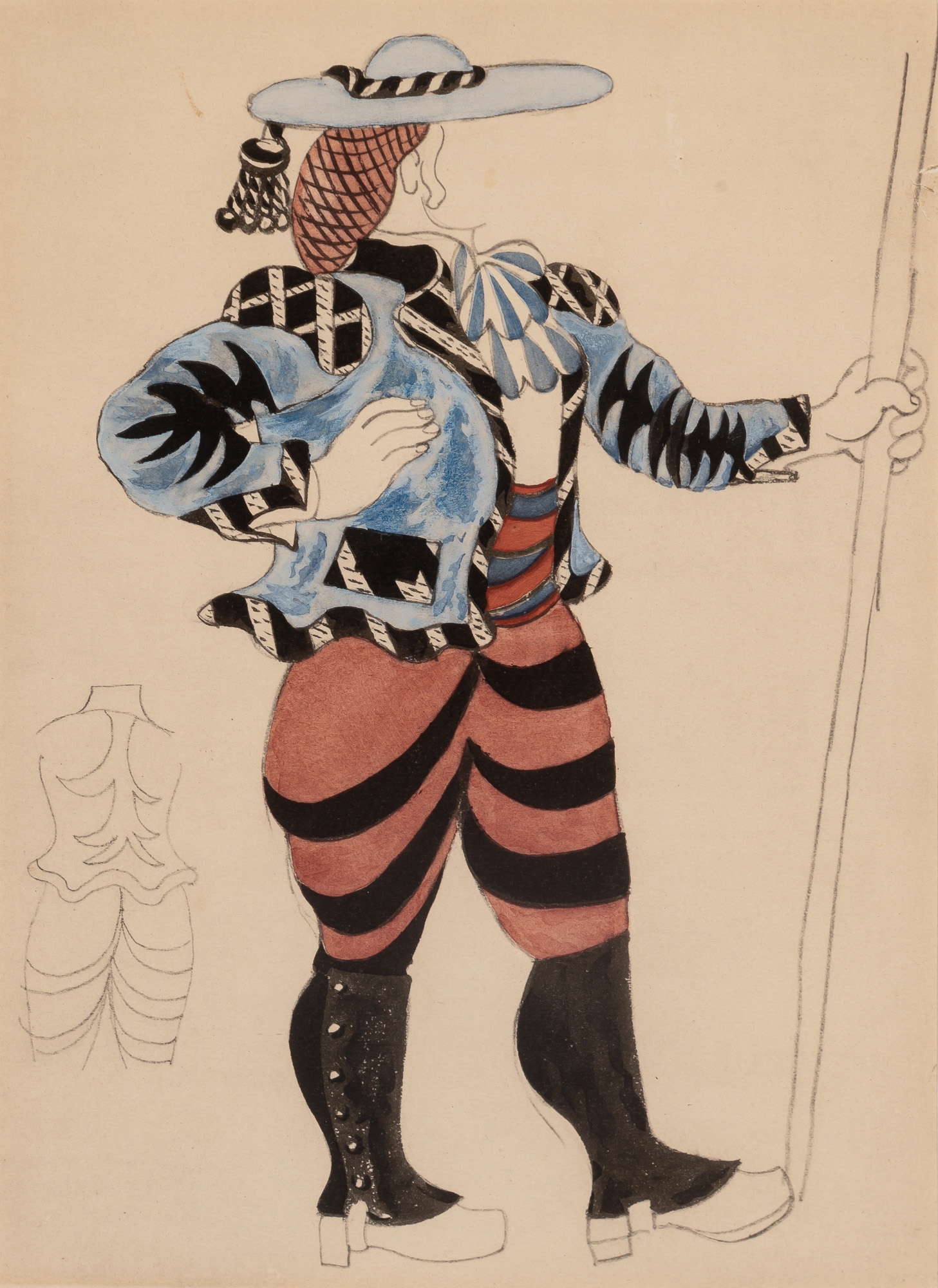 Pablo Picasso | Costume Designs for Sergei Diaghilev's Ballets Russes ...
