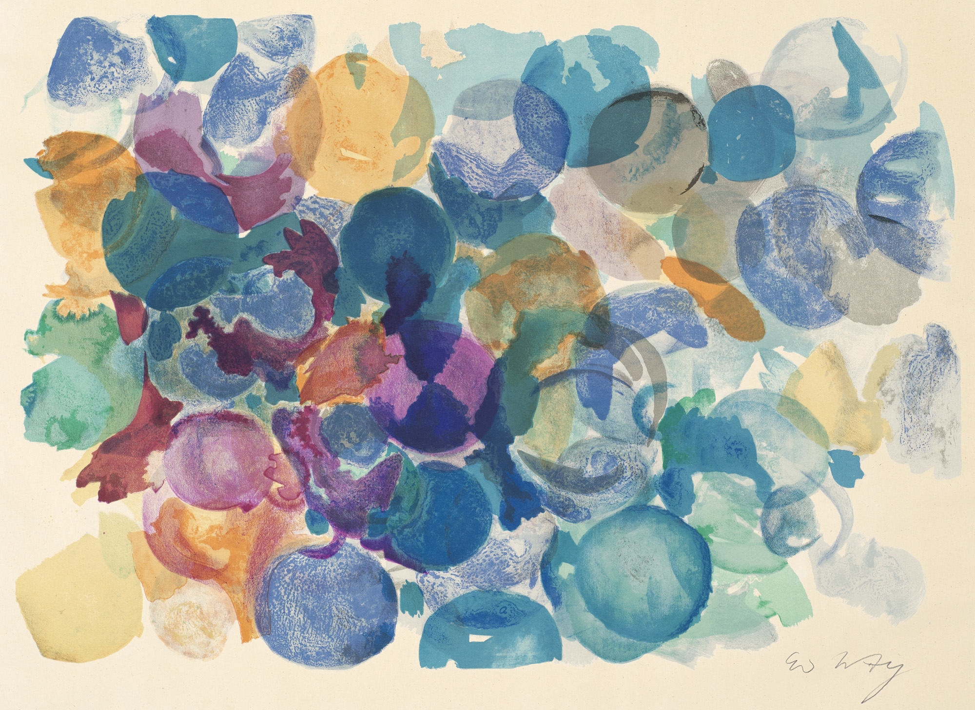 Ernst Wilhelm Nay | Untitled (1961) | MutualArt