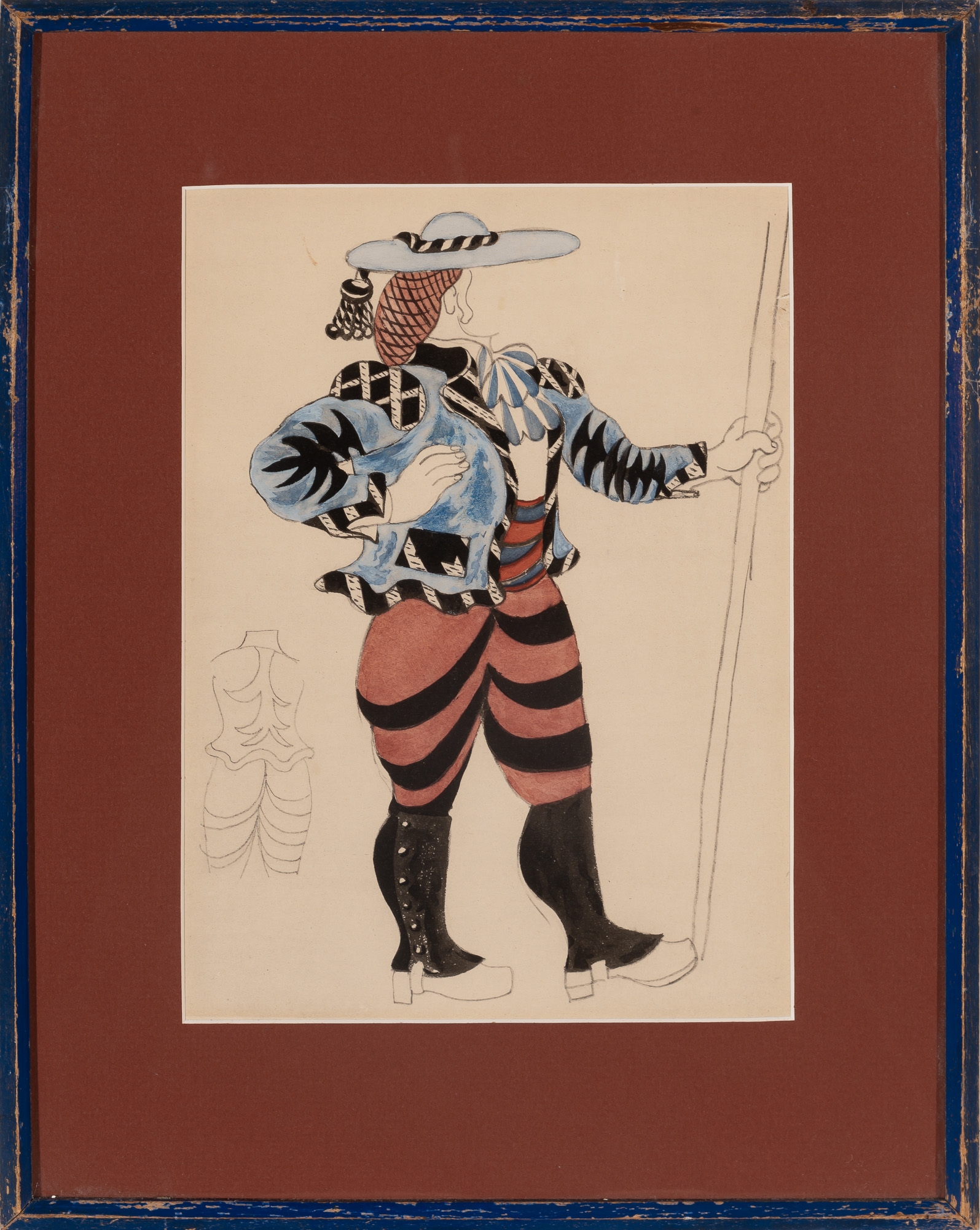 Pablo Picasso | Costume Designs for Sergei Diaghilev's Ballets Russes ...