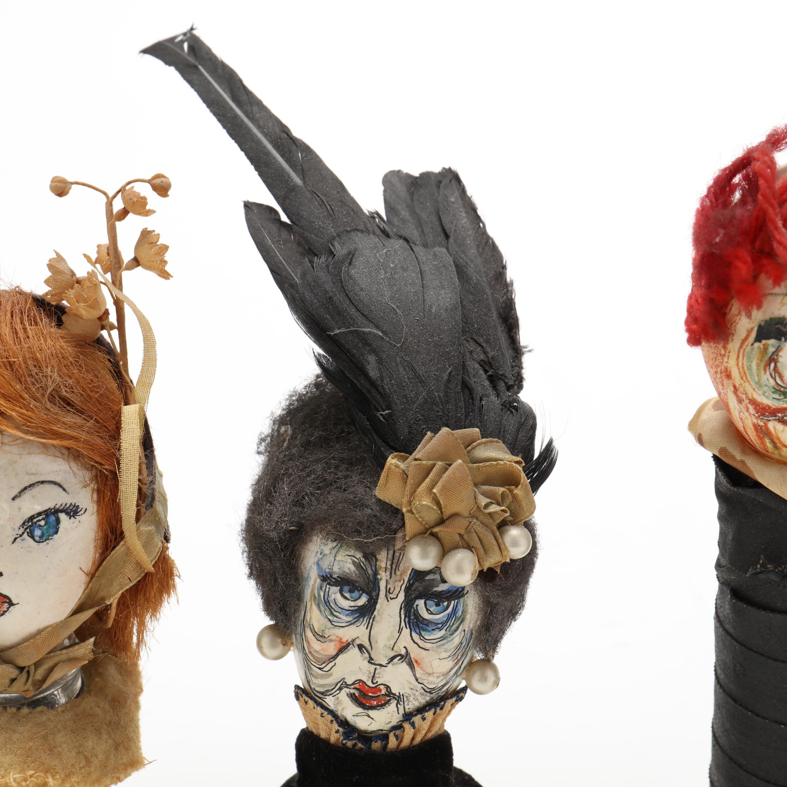 Sam Berman | Five Caricature Egg Busts | MutualArt