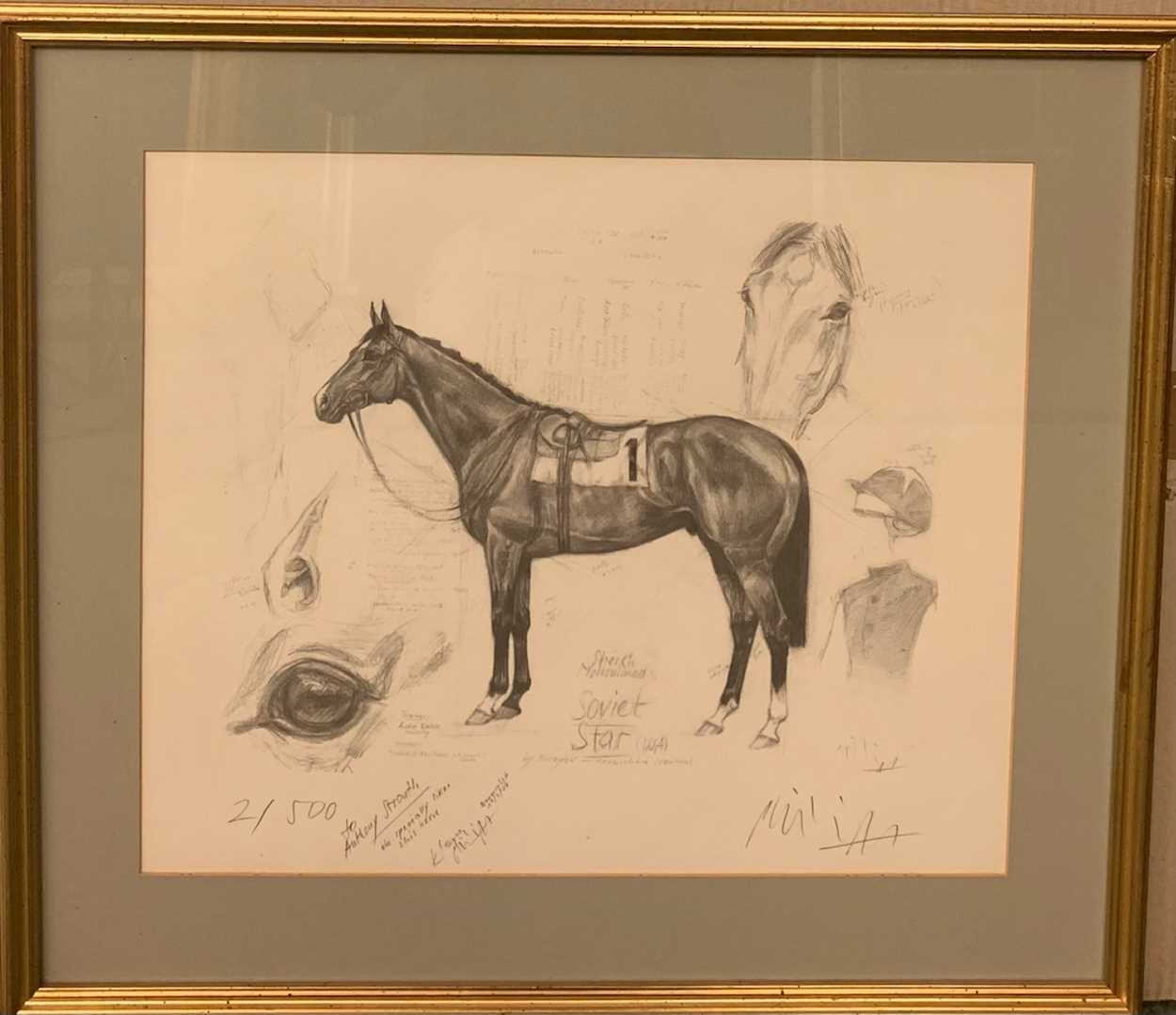 Klaus Philipp | Portrait of Sheikh Mohammed's Soviet Star | MutualArt