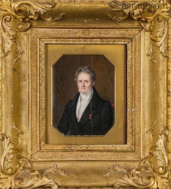 Pierre Daubigny | Portrait of Caroline Poirson in white dress, both ...