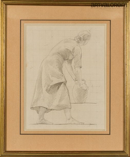 Joseph Aubert | Study for a fresco | MutualArt