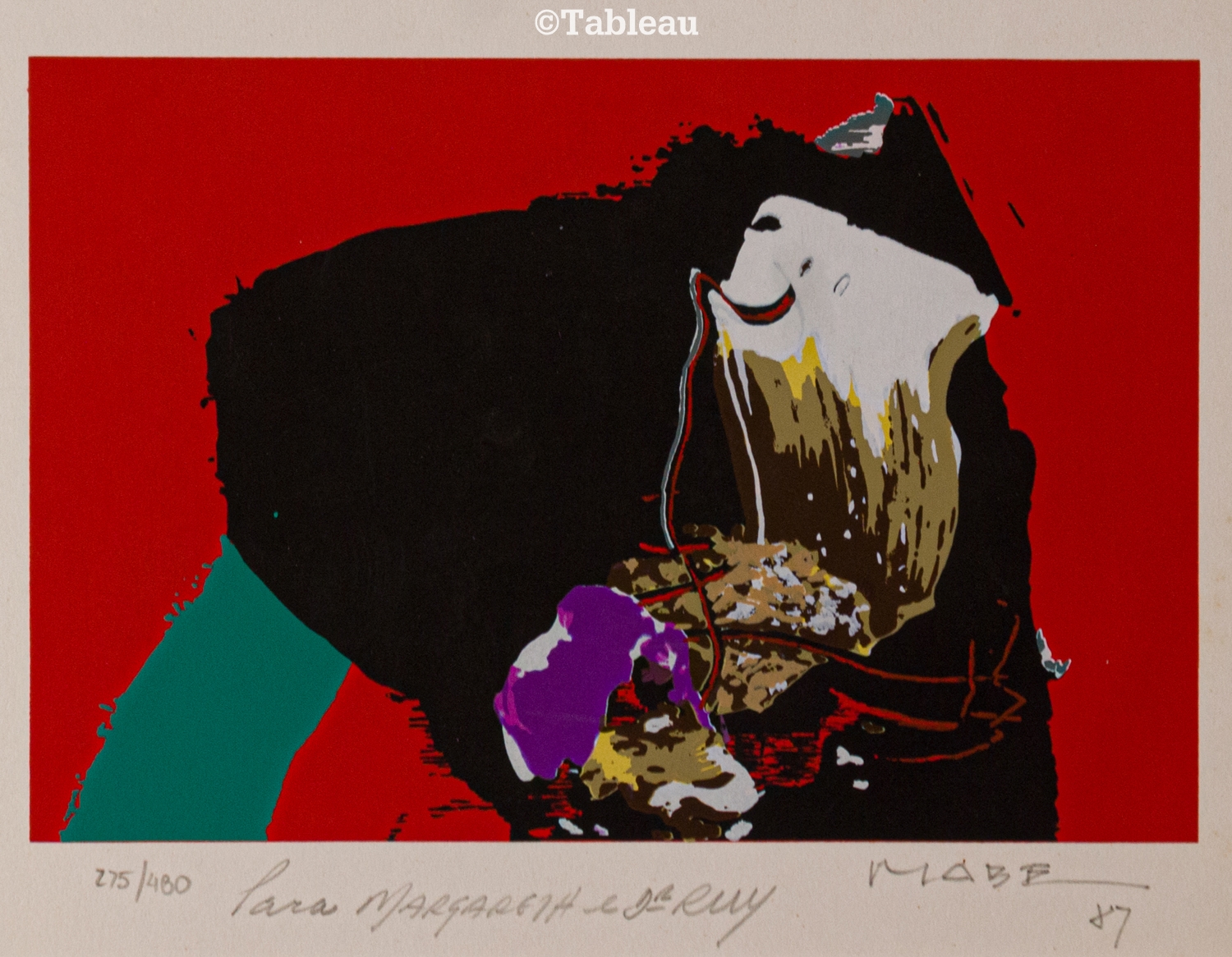 Manabu Mabe | Composição (1987) | MutualArt