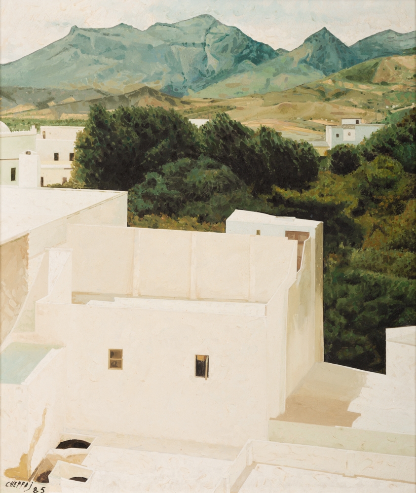Saad Ben Cheffaj | SUR LES HAUTEURS DE TETOUAN (1985) | MutualArt