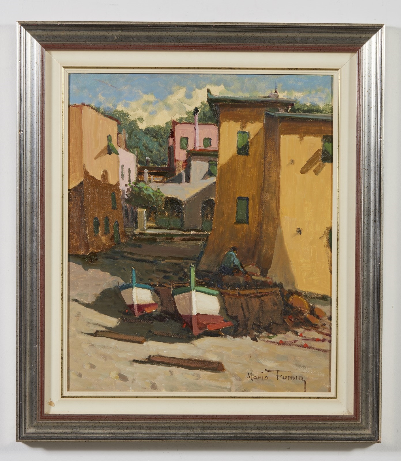 Mario Fumia | The square of the Varigotti grandfather | MutualArt