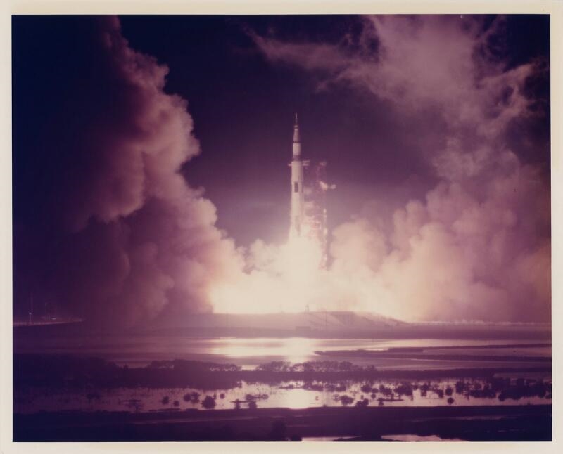 Saturn V Night Launch