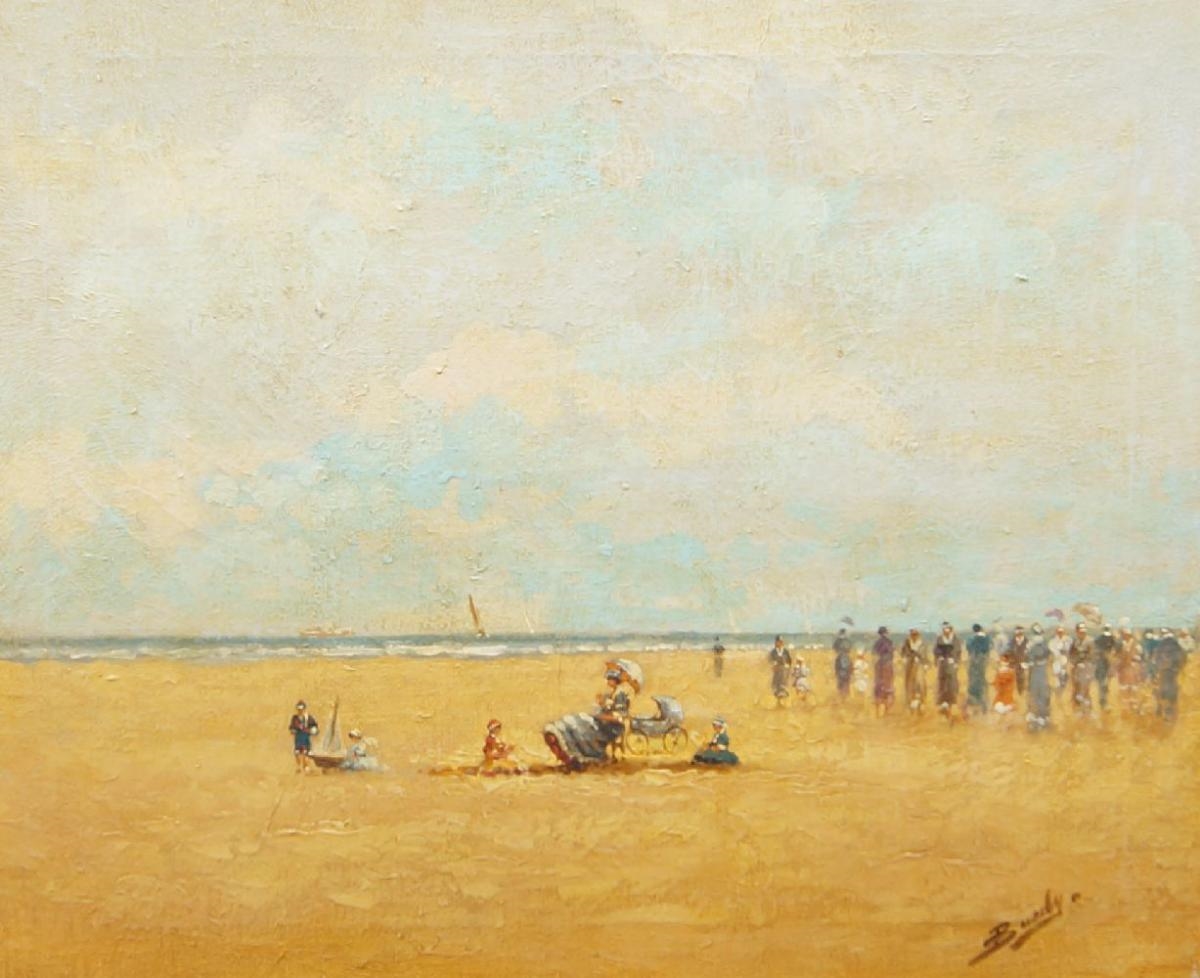 Paulette Bardy | Beach scene | MutualArt