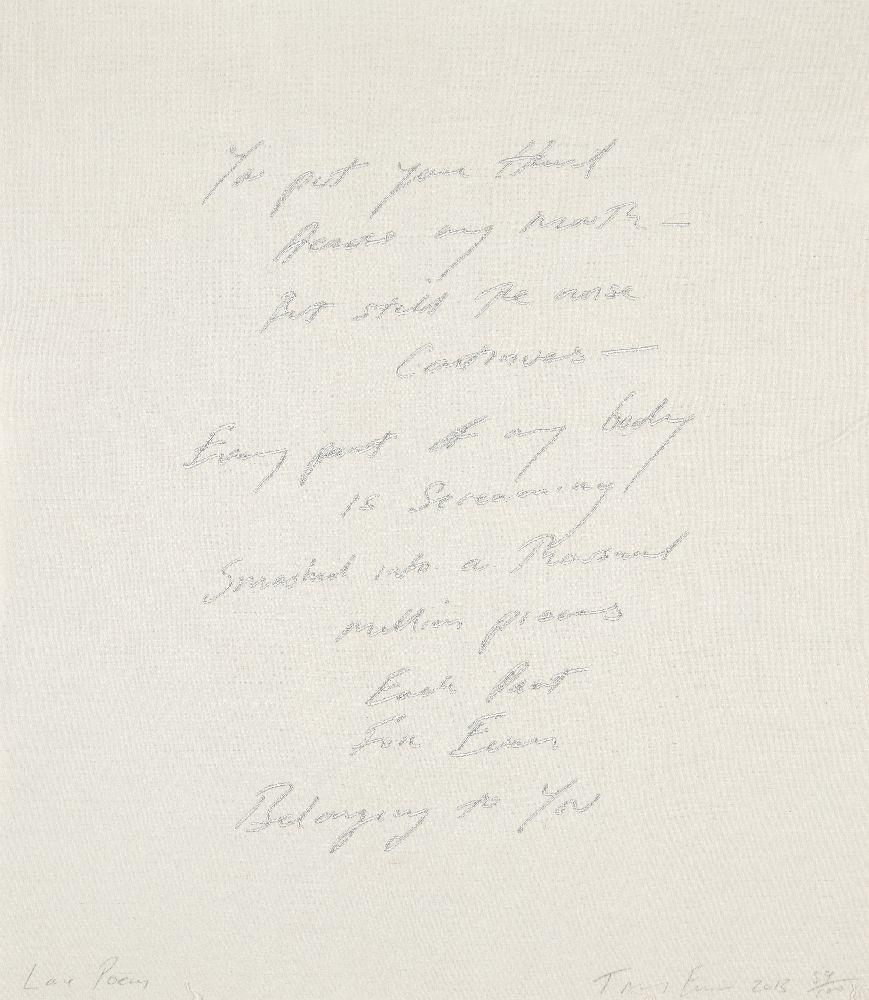 Tracey Emin | Love Poem (2013) | MutualArt