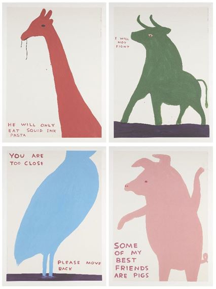 David Shrigley | Animals Series (2020) | MutualArt