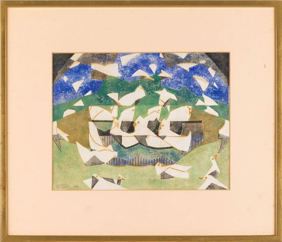 Claude Flight | Pigeon Bath | MutualArt