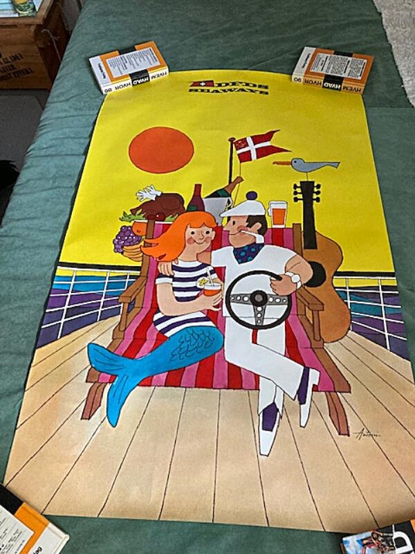 Ib Antoni | Four DFDS advertising posters | MutualArt