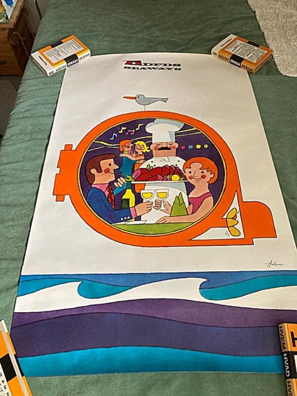 Ib Antoni | Four DFDS advertising posters | MutualArt