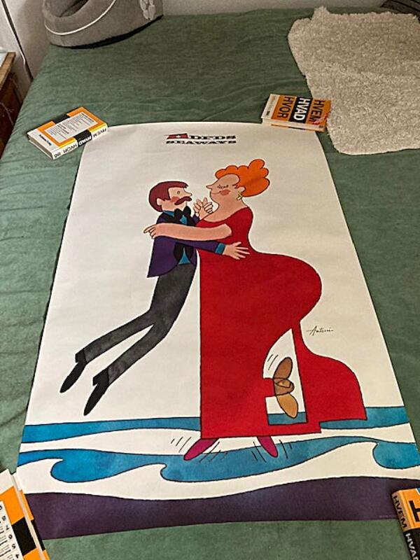 Ib Antoni | Four DFDS advertising posters | MutualArt