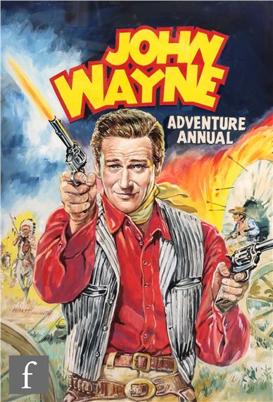 Walt Howarth | John Wayne Adventure Annual (1959) | MutualArt
