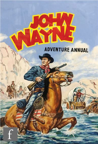 Walt Howarth | John Wayne Adventure Annual (1959) | MutualArt