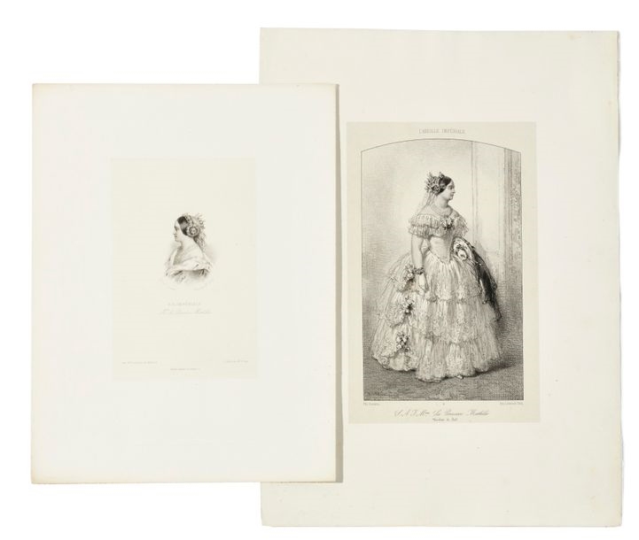 Pierre Gavarni | THE PRINCESS MATHILDE The imperial bee | MutualArt