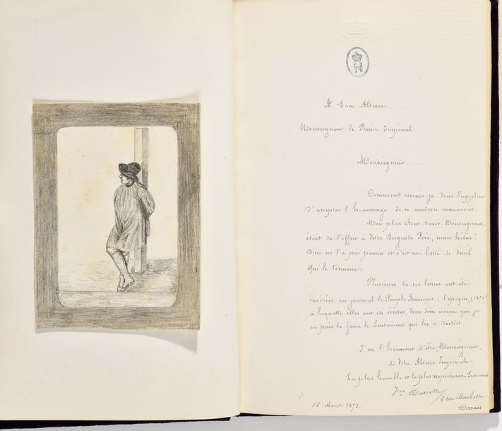 Victor Hugo | LIBRARY OF THE IMPERIAL PRINCE MARIETTE (1873) | MutualArt