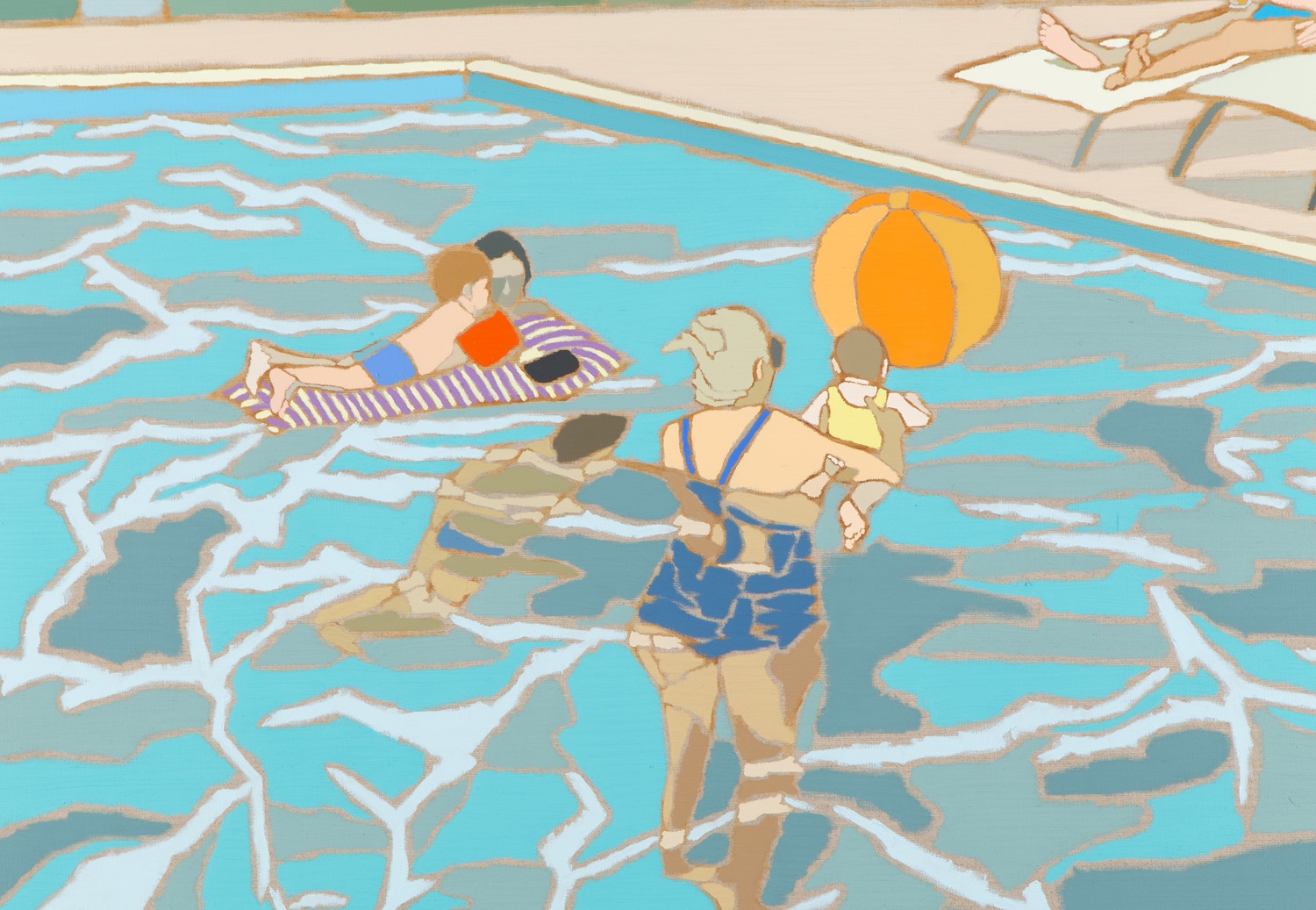 Magdalena Jędrzejczyk | Swimming pool (2019) | MutualArt