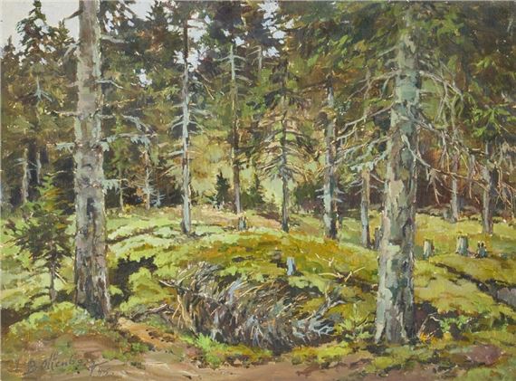 Boris Ottenberg | Landscape (1945) | MutualArt