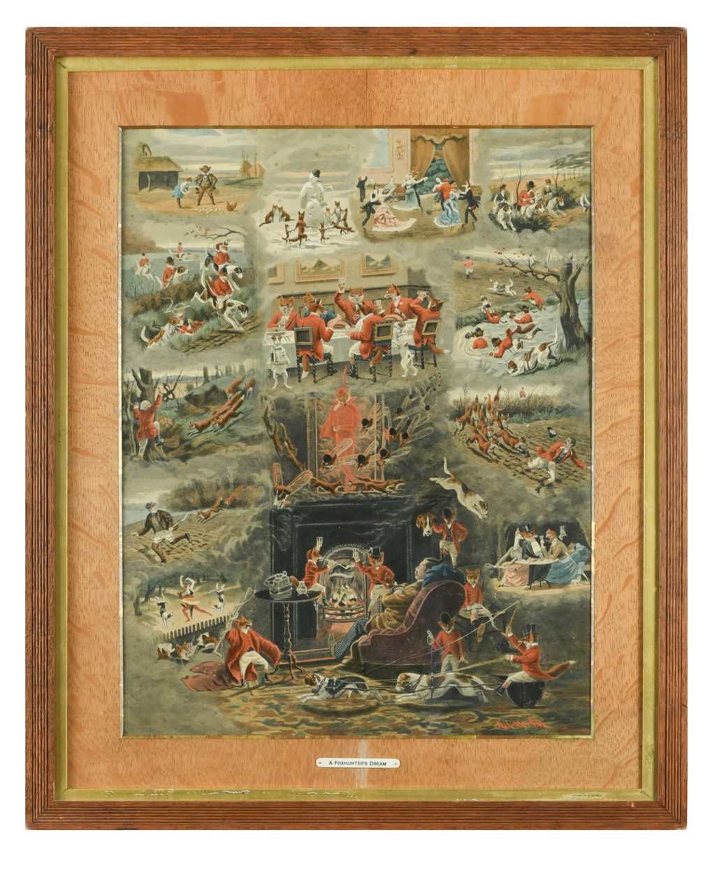 Alfred Charles Havell | A Foxhunter's Dream | MutualArt