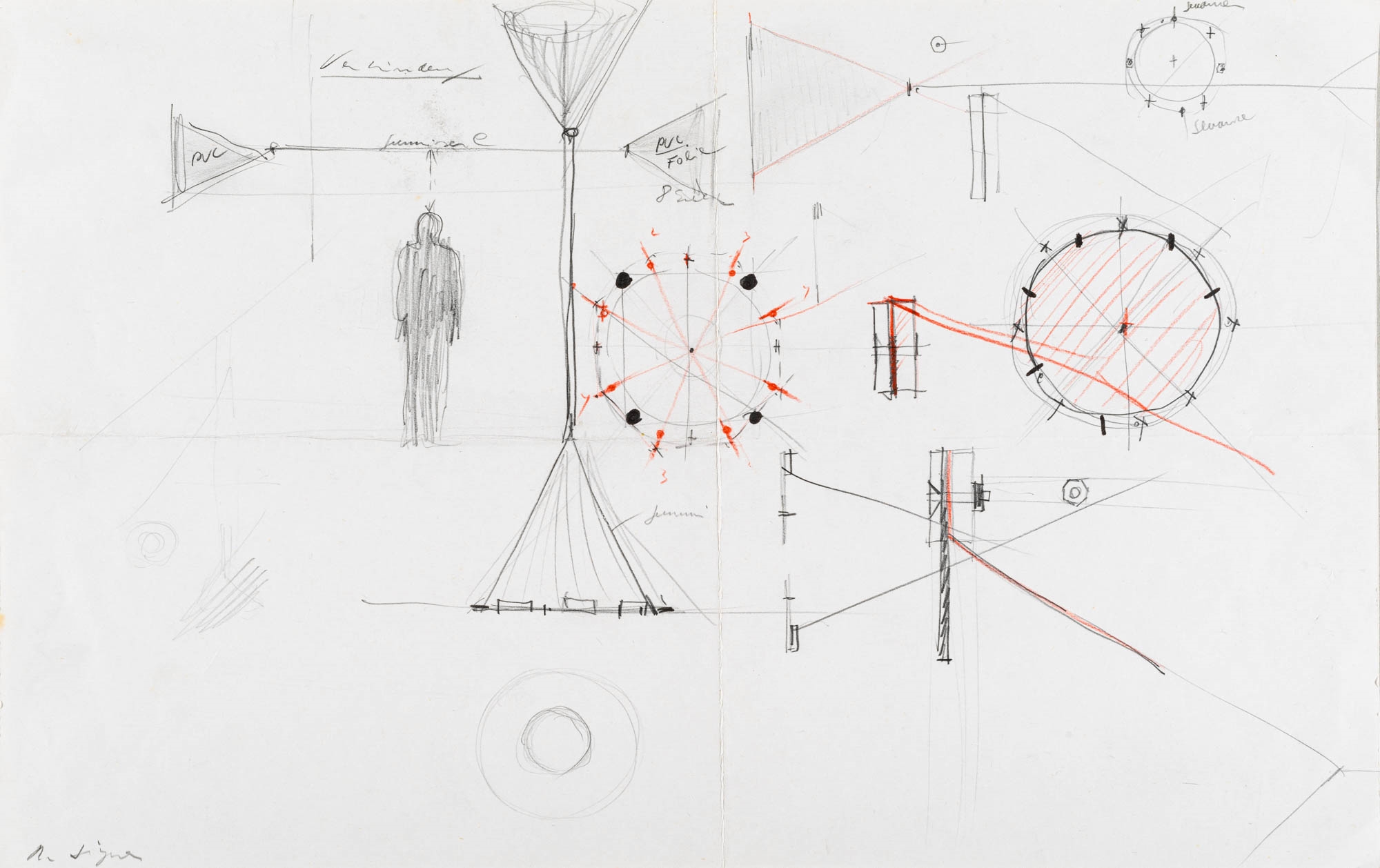 Roman Signer | Konstruktionszeichnung | MutualArt
