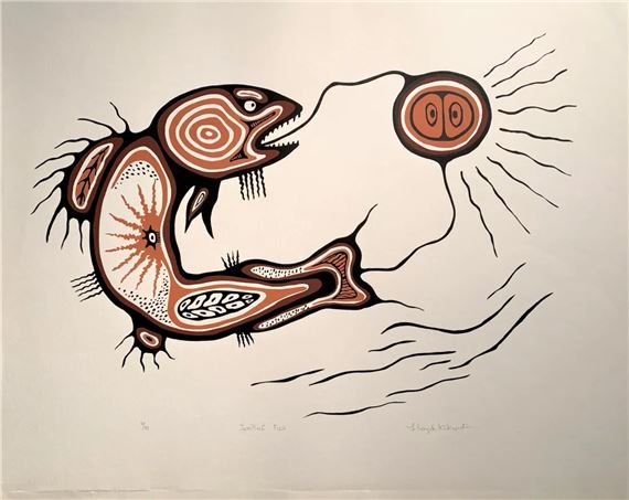 Lloyd Kakepetum | Jumping Fish | MutualArt